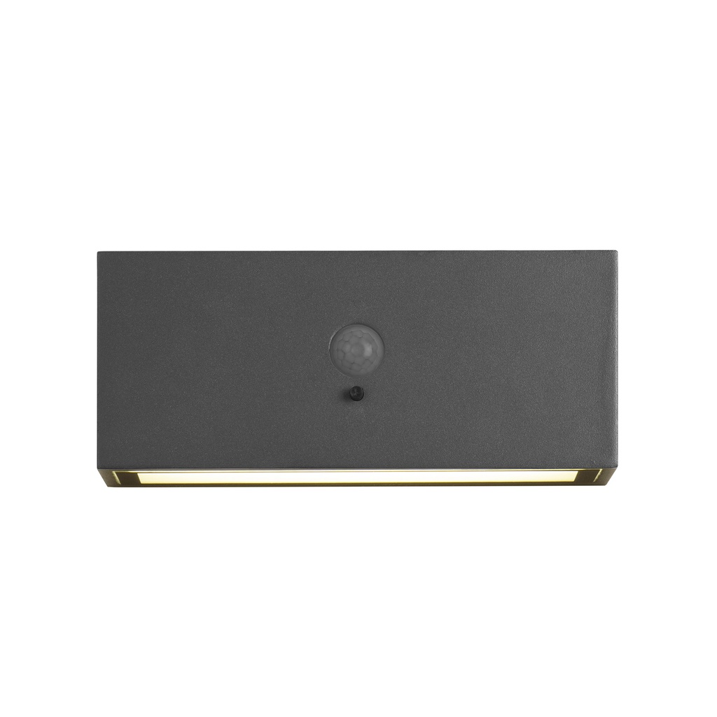 Wall fixture IP44 TOP LED 3W, 400Lm, 3000K Urban Grey | Lighting Solutions